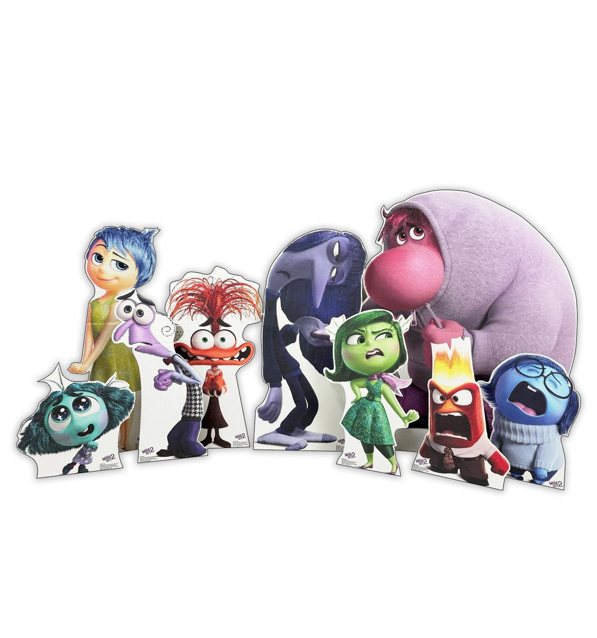 Inside Out 2 Group Cardboard Cutouts Set - Walmart.com