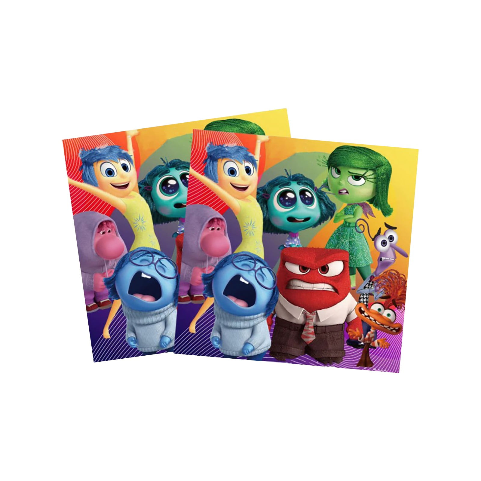 Inside Out 2 Happy Birthday Decorations 2025 20PC Birthday Supplies ...