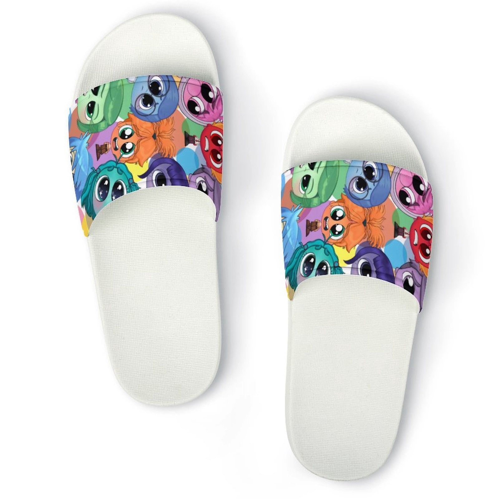 Inside Out 2 House Slides Non Slip Quick Drying Shower Sandals Bathroom ...
