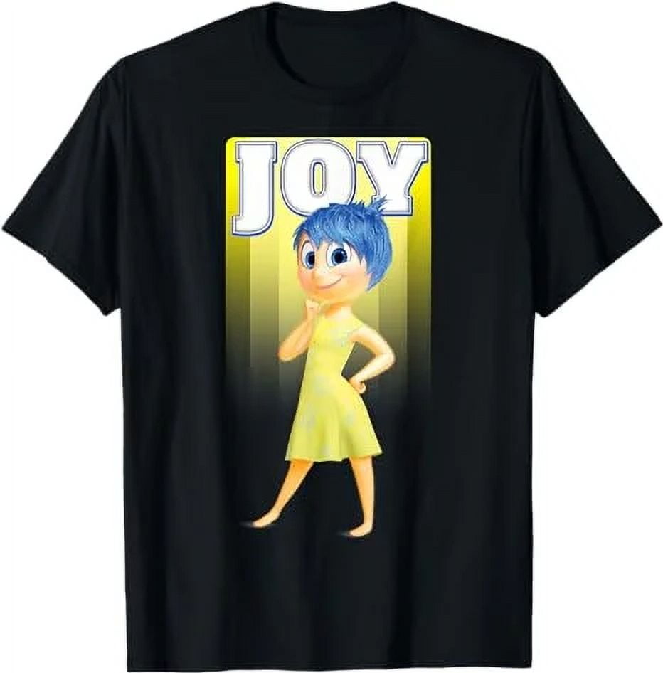 Inside Out 2 Joy Character T Shirt - Walmart.com