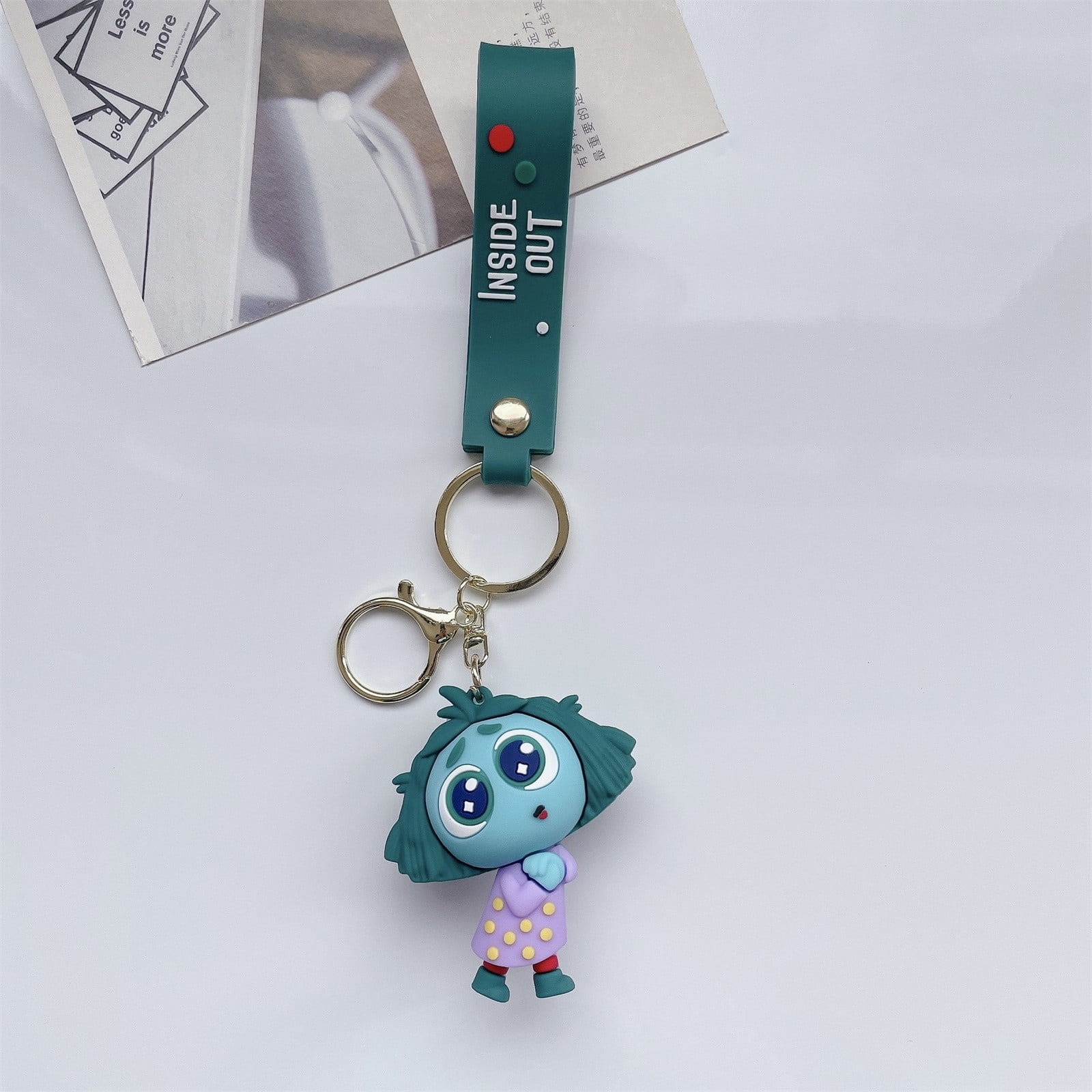 Inside Out 2 Keychain, Inside Out Movie Merchandise, Cute Keychains for ...