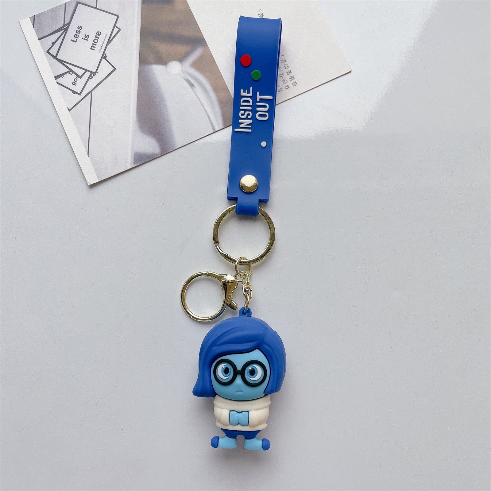 Inside Out 2 Keychain, Inside Out Movie Merchandise, Cute Keychains for ...