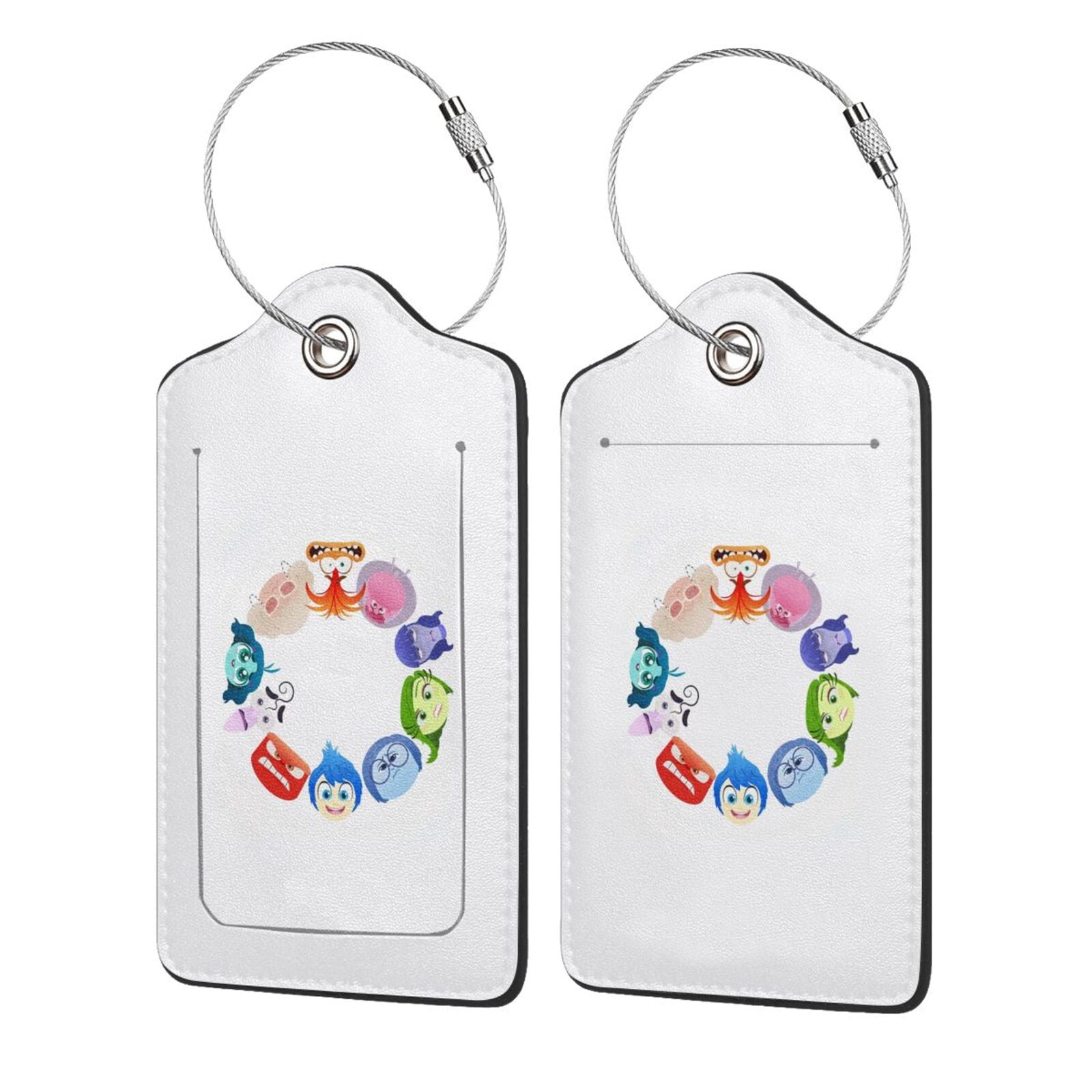 Inside Out 2 Luggage Tags for Suitcases Travel ID Identification Labels ...
