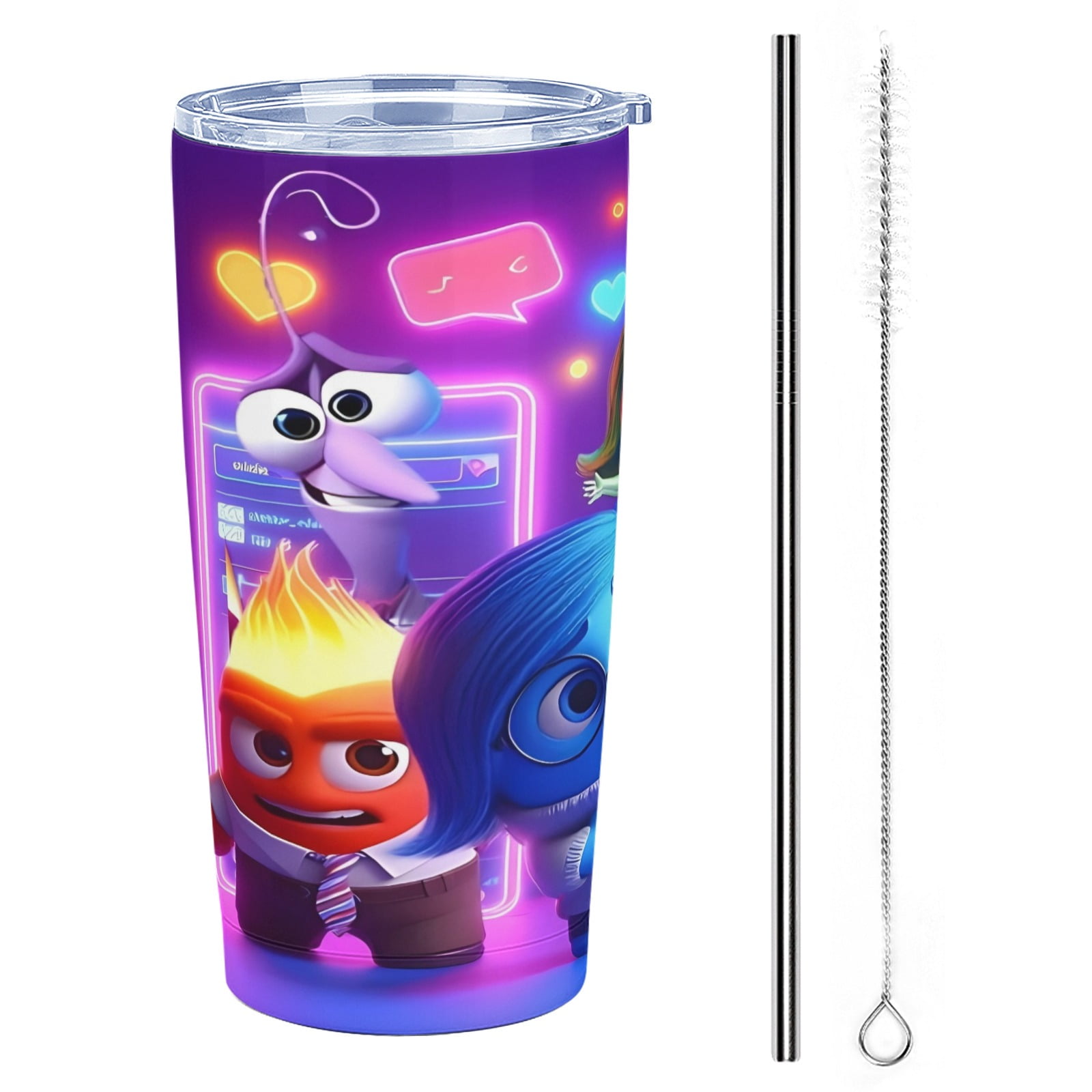 Inside Out 2 Personalised Travel Mug has an iconic print, is durable ...