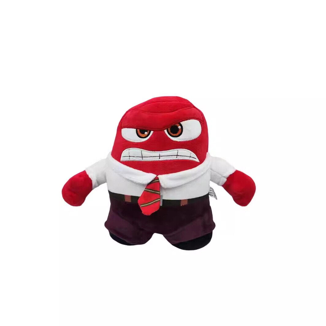 Inside Out 2 Plush, Cute 8" Anger Plushies for Kids Back to School Gift ...