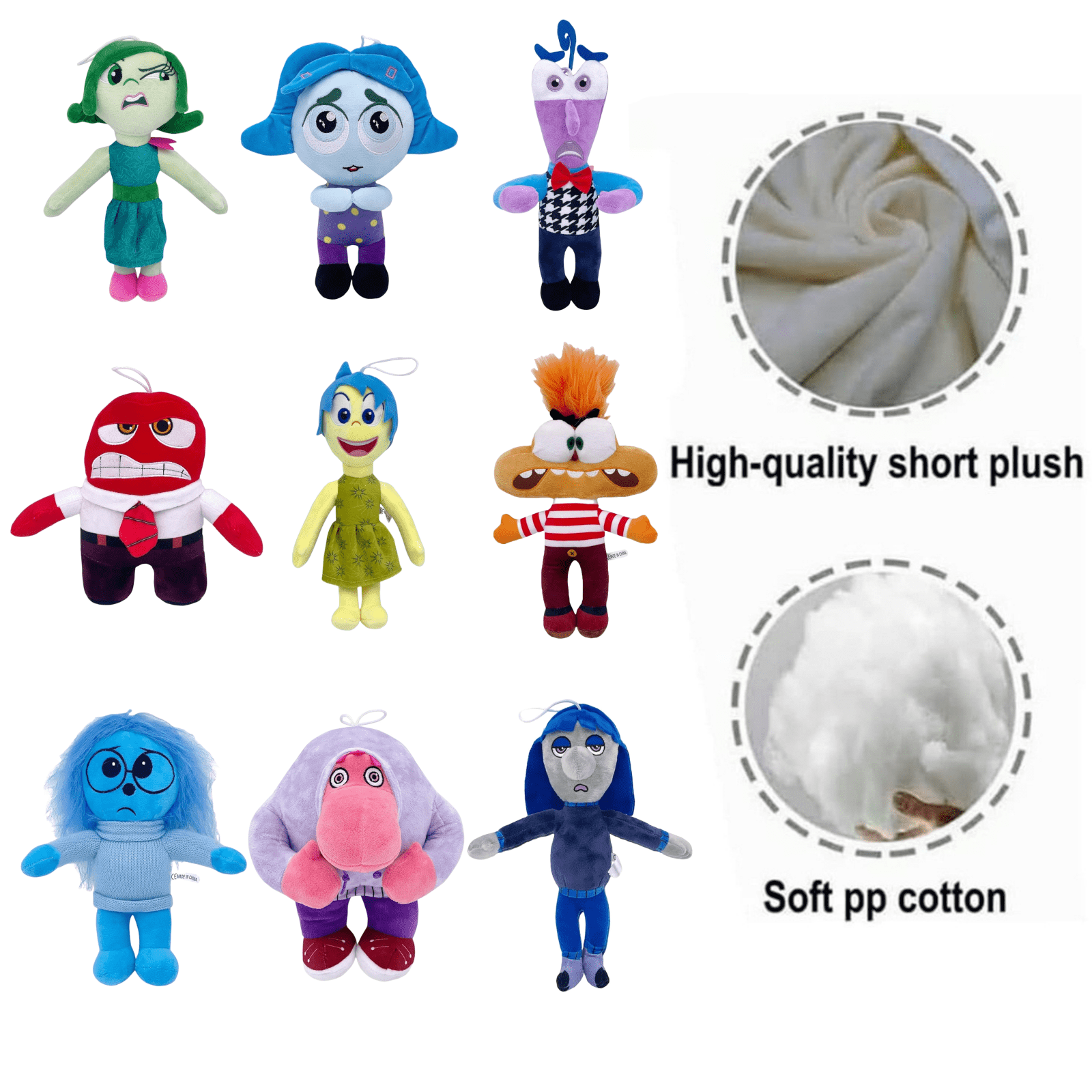 Inside Out 2 Plush Disgust Plush Toy, Cartoon Style Children's Rag Doll ...