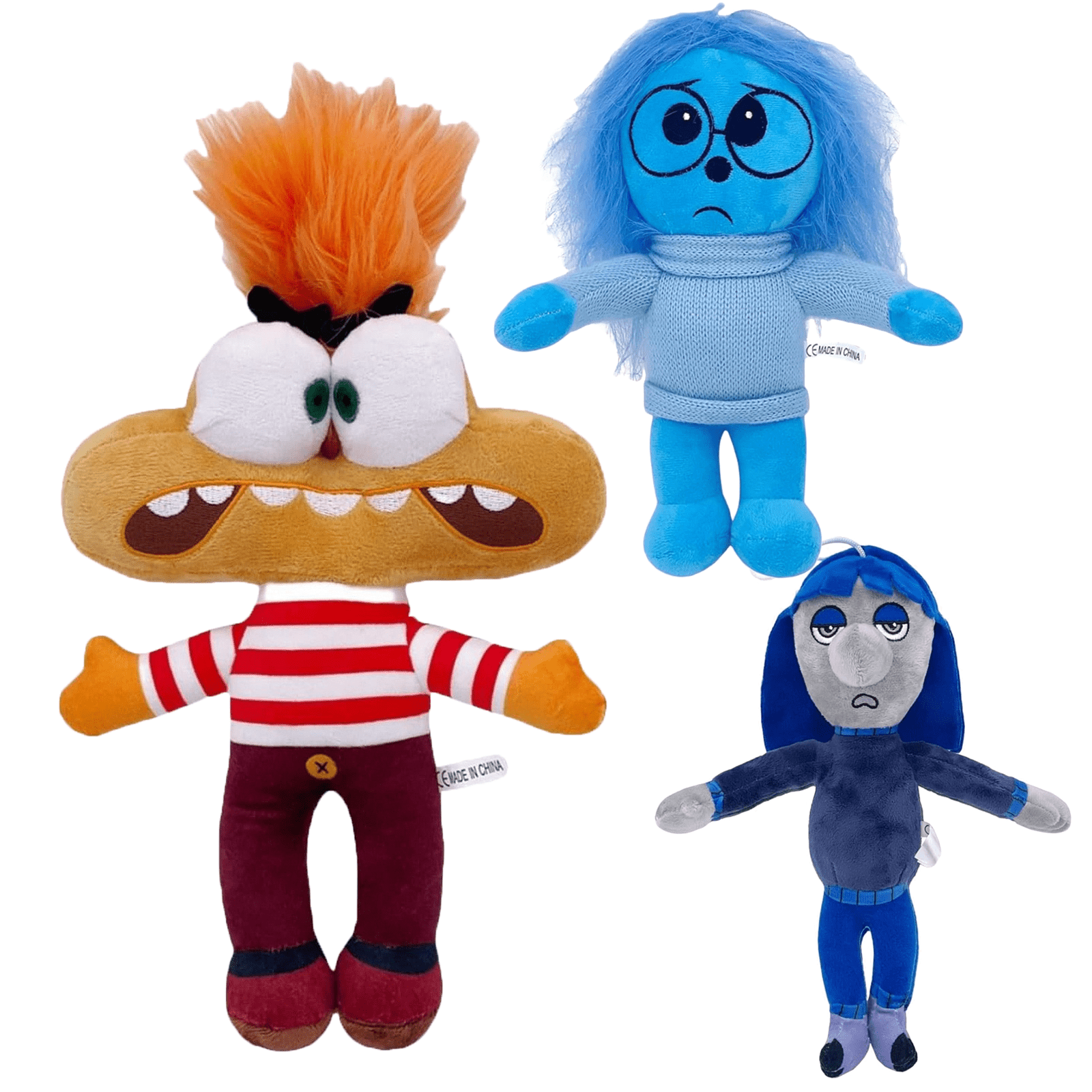 Inside Out 2 Plush Toy, Plushies Stuffed Plush Doll, Cartoon Inside Out ...