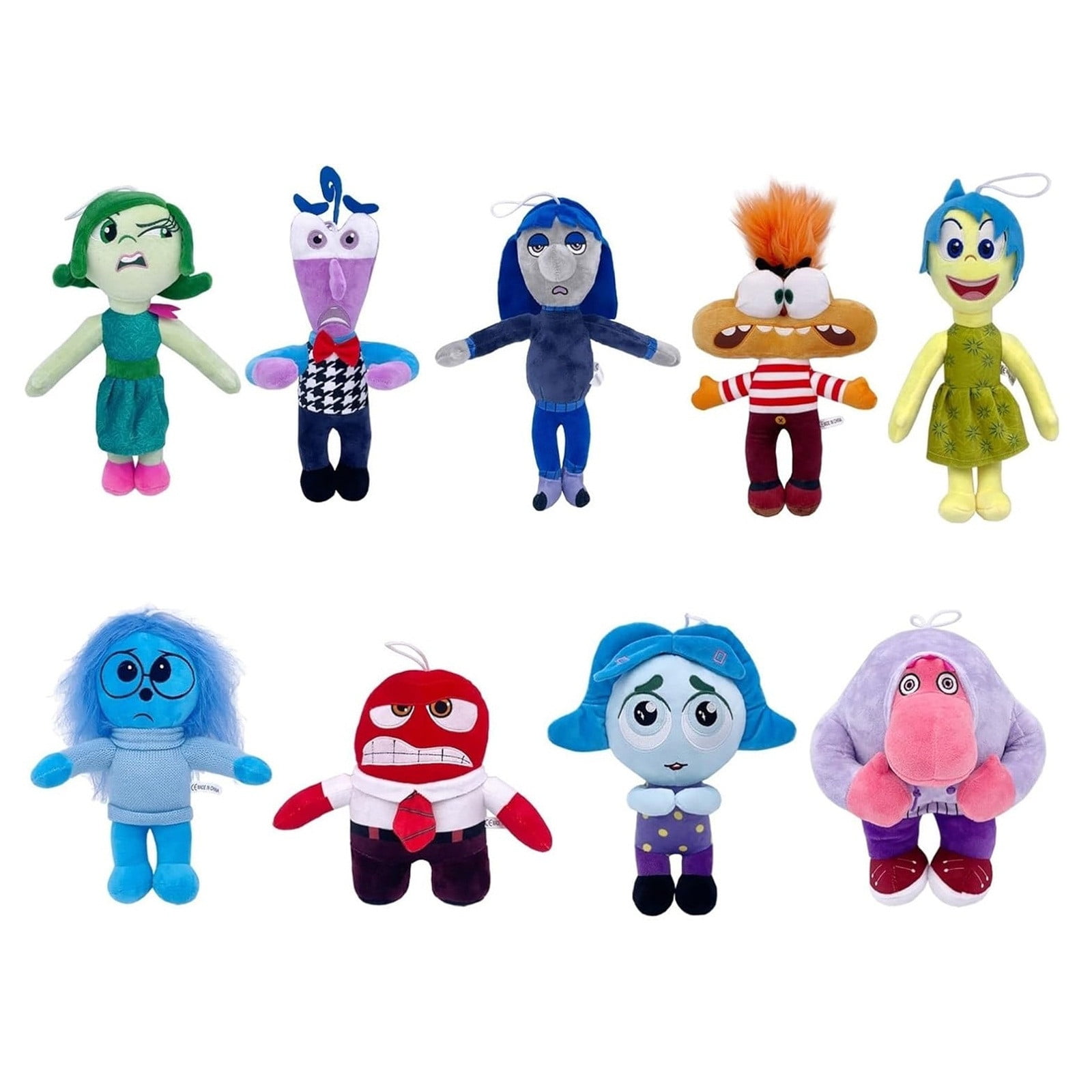 Inside Out 2 Plush Toys, 12" Joy Plushies Stuffed Plush Dolls, Cartoon ...