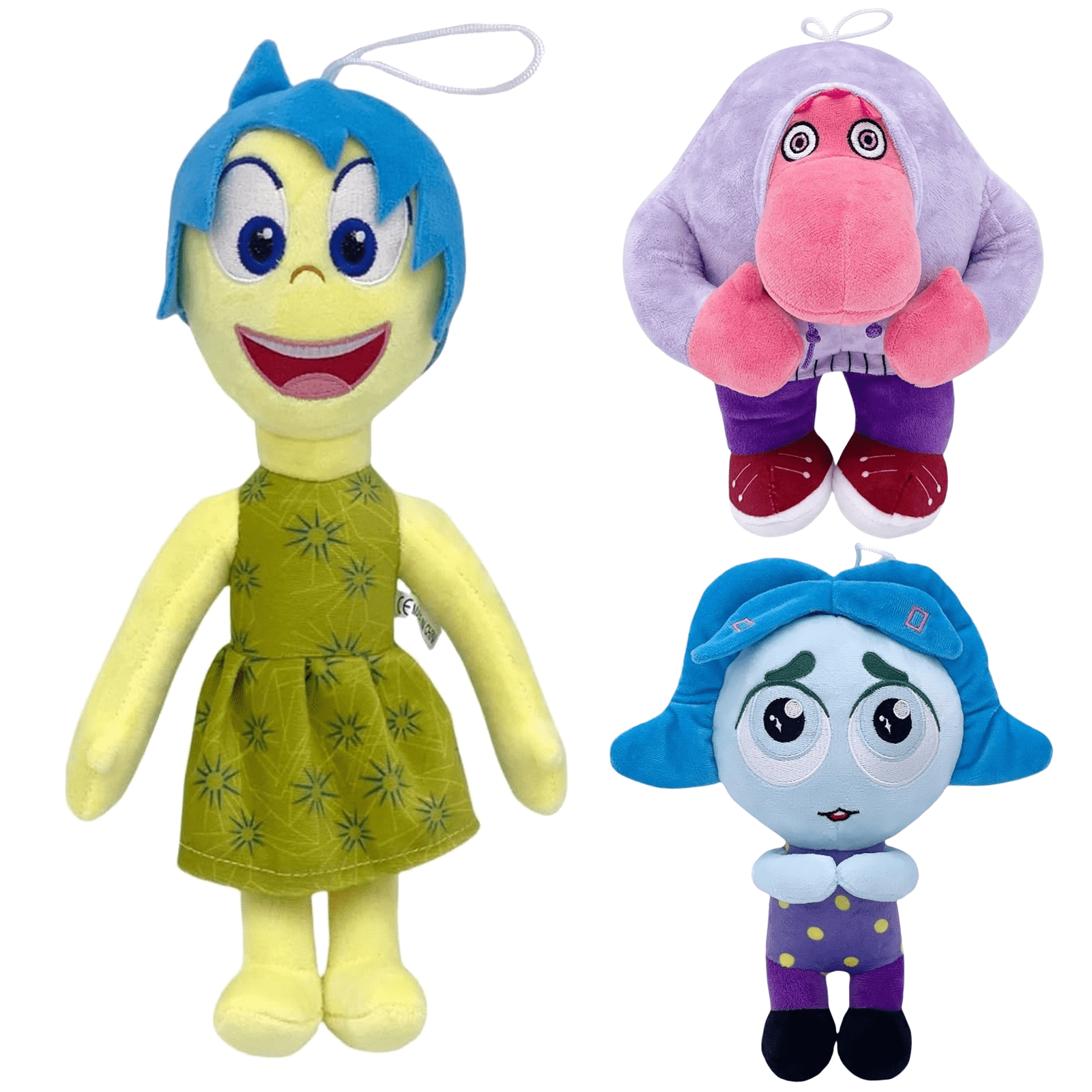 Inside Out 2 Plush Toys, 12" Joy Plushies Stuffed Plush Dolls, Cartoon ...