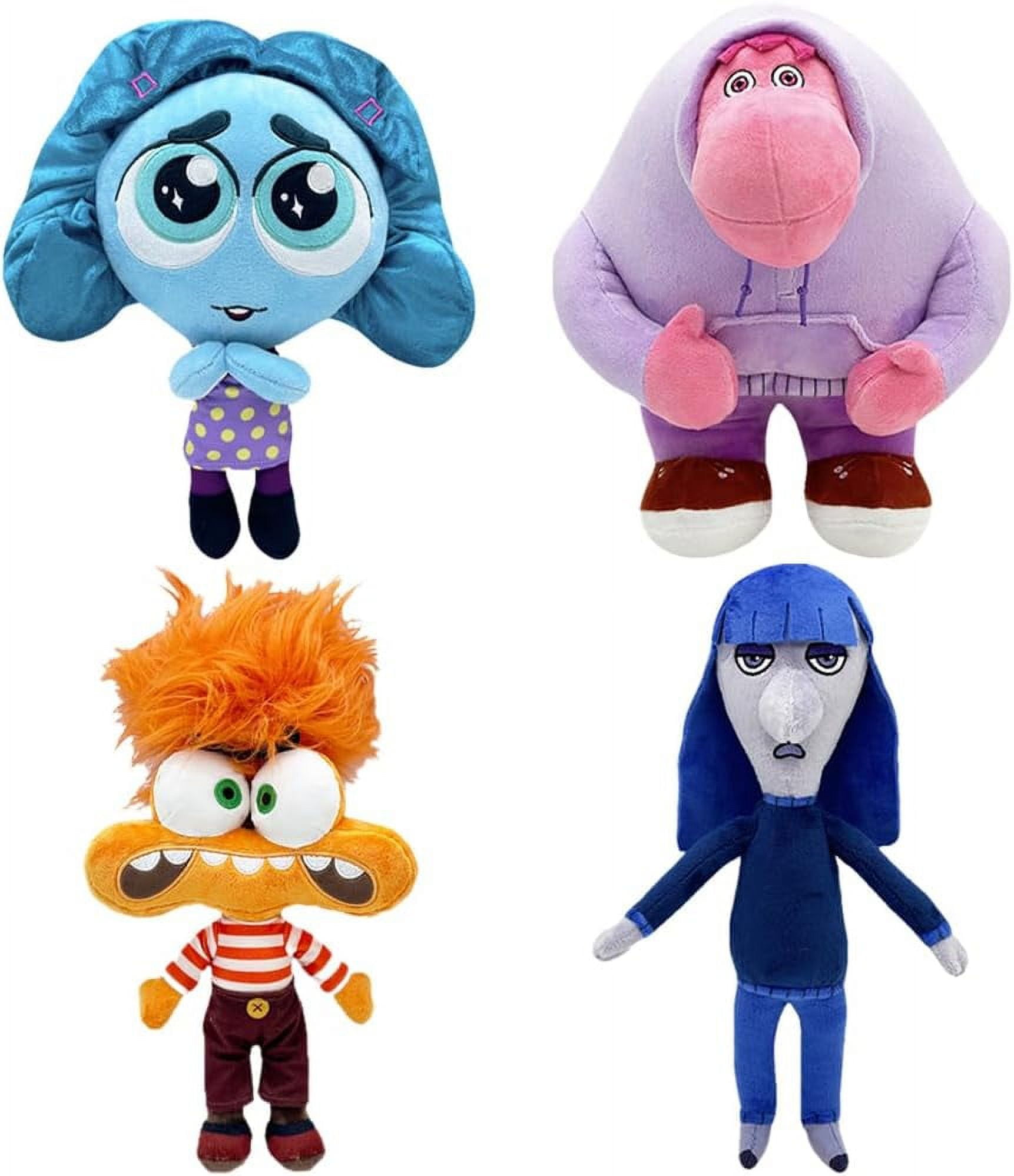 Inside Out 2 Plush ToysJoy Envy Ennui Disgust Anger Sadness ...