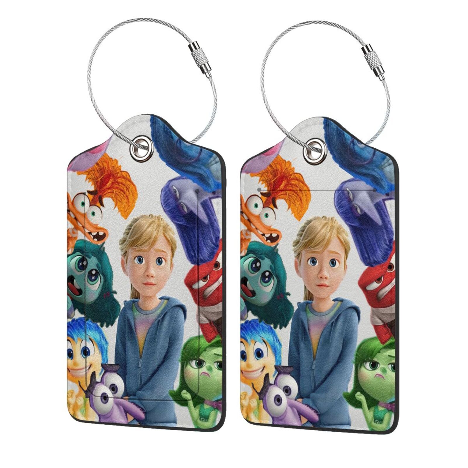 Inside Out 2 Riley54 Luggage Tags for Suitcases Travel ID ...