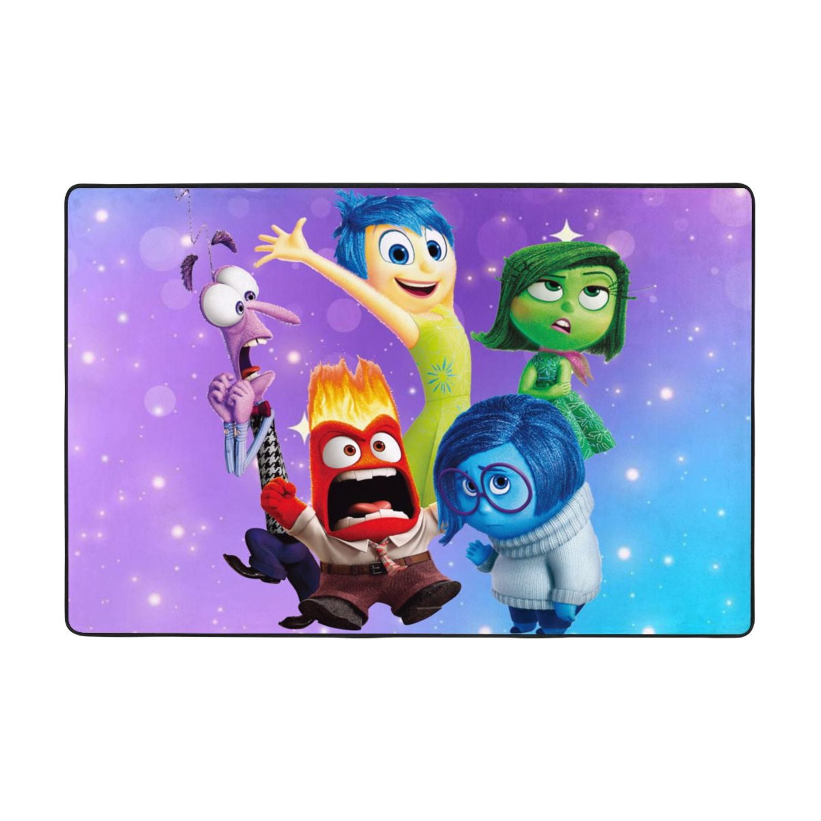 Inside Out 2 Rugs Washable Cover Floor Rug Carpets Bathroom Decorations ...