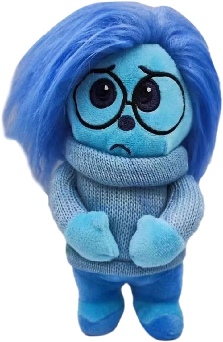 Inside Out 2 Sadness Plushies, 8.9" Sadness Plush Toy, Cartoon Stuffed ...