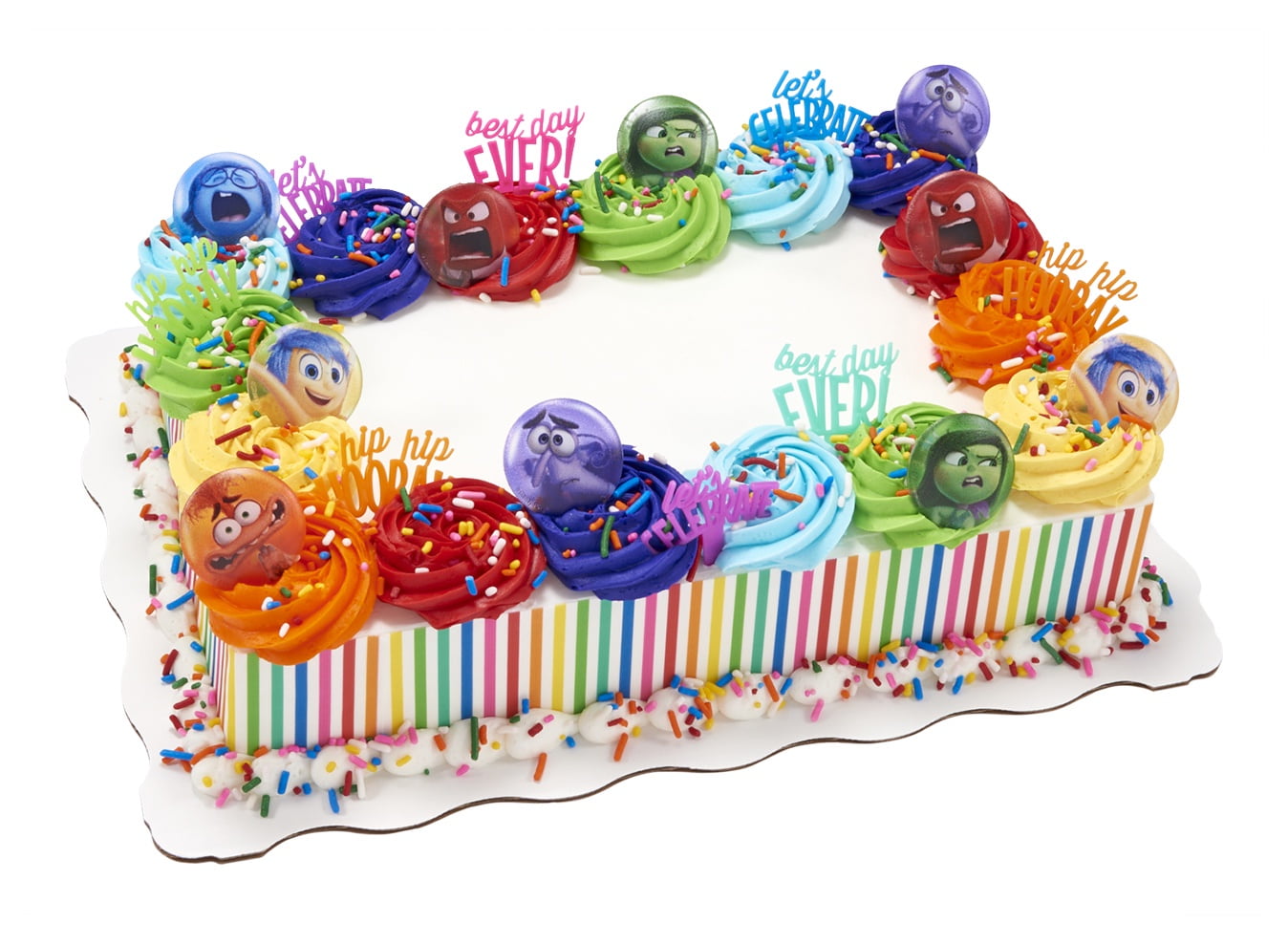 Inside Out 2 Sheet Cake - Walmart.com