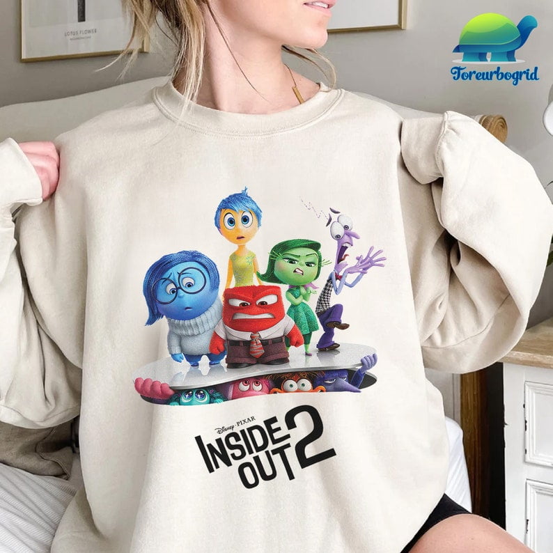 Inside Out 2 Shirt, Inside Out Movie 2024 Tee, Disneyland Inside Out ...