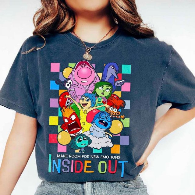 Inside Out 2 Shirt Mental Health Matter Character Shirt Its Okay To