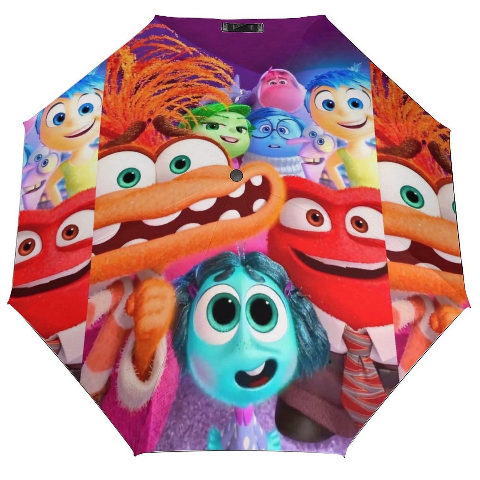Inside Out 2 Sun umbrella Automatic Open/Close Sun Rain Travel Umbrella ...