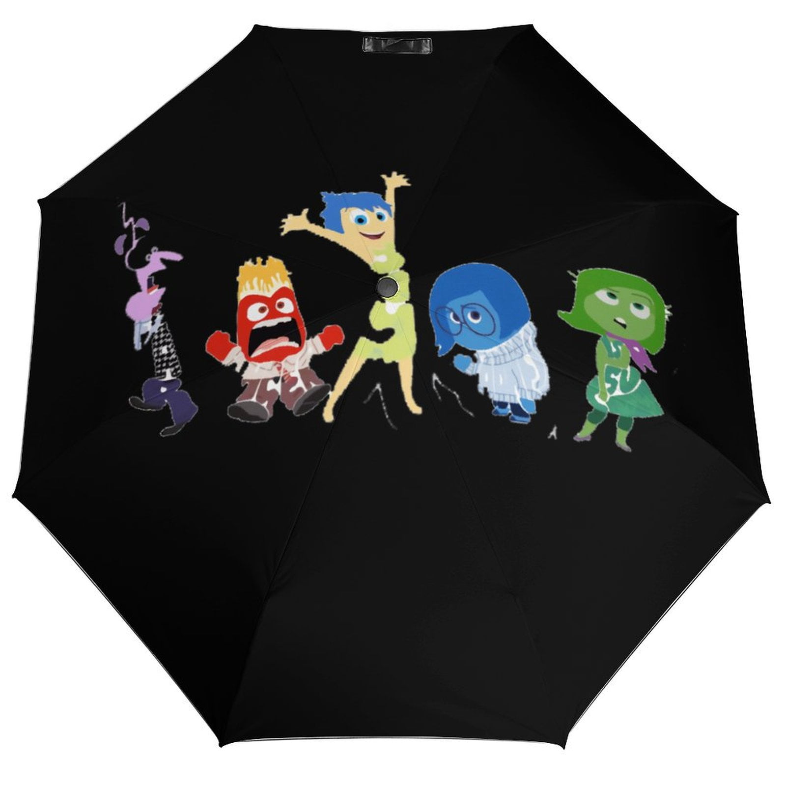 Inside Out 2 Sun umbrella Automatic Open/Close Sun Rain Travel Umbrella ...