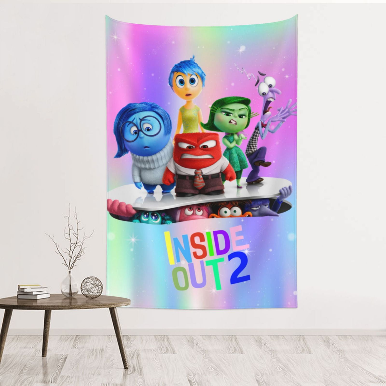 Inside Out 2 Tapestry Wall Hanging Home Decoration Wall Blanket ...