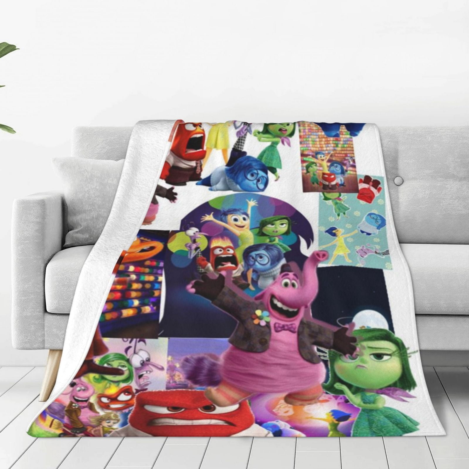 Inside Out 2 Throw Blanket Couch Bed Sofa Soft Lightweight Warm Cozy ...