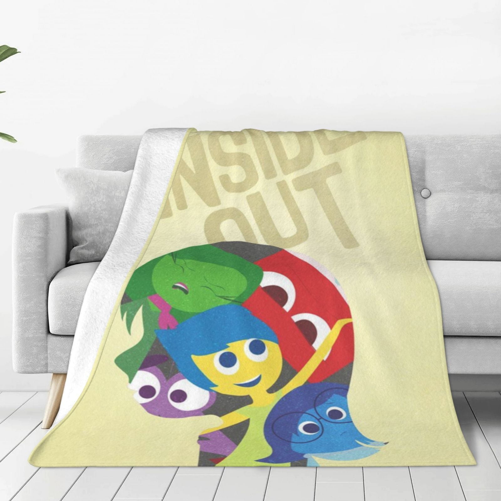 Inside Out 2 Throw Blanket Couch Bed Sofa Soft Lightweight Warm Cozy ...