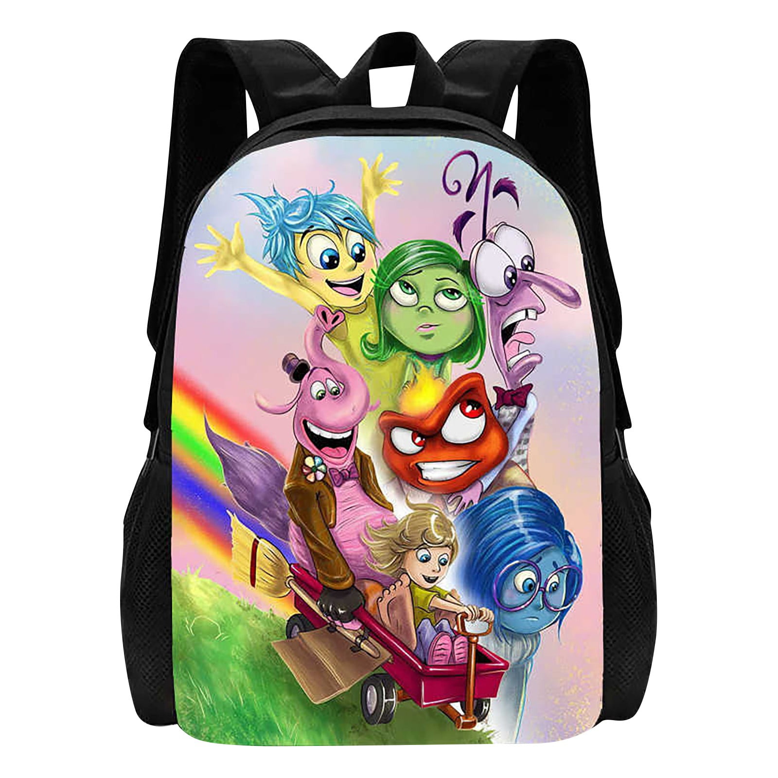 Inside Out 2 Travel Bag Back to School Supplies, Cartoon Style Laptop ...