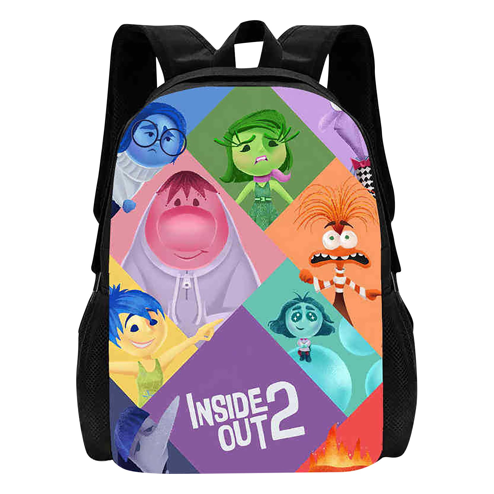 Inside Out 2 Travel Bag Back to School Supplies, Cartoon Style Laptop ...