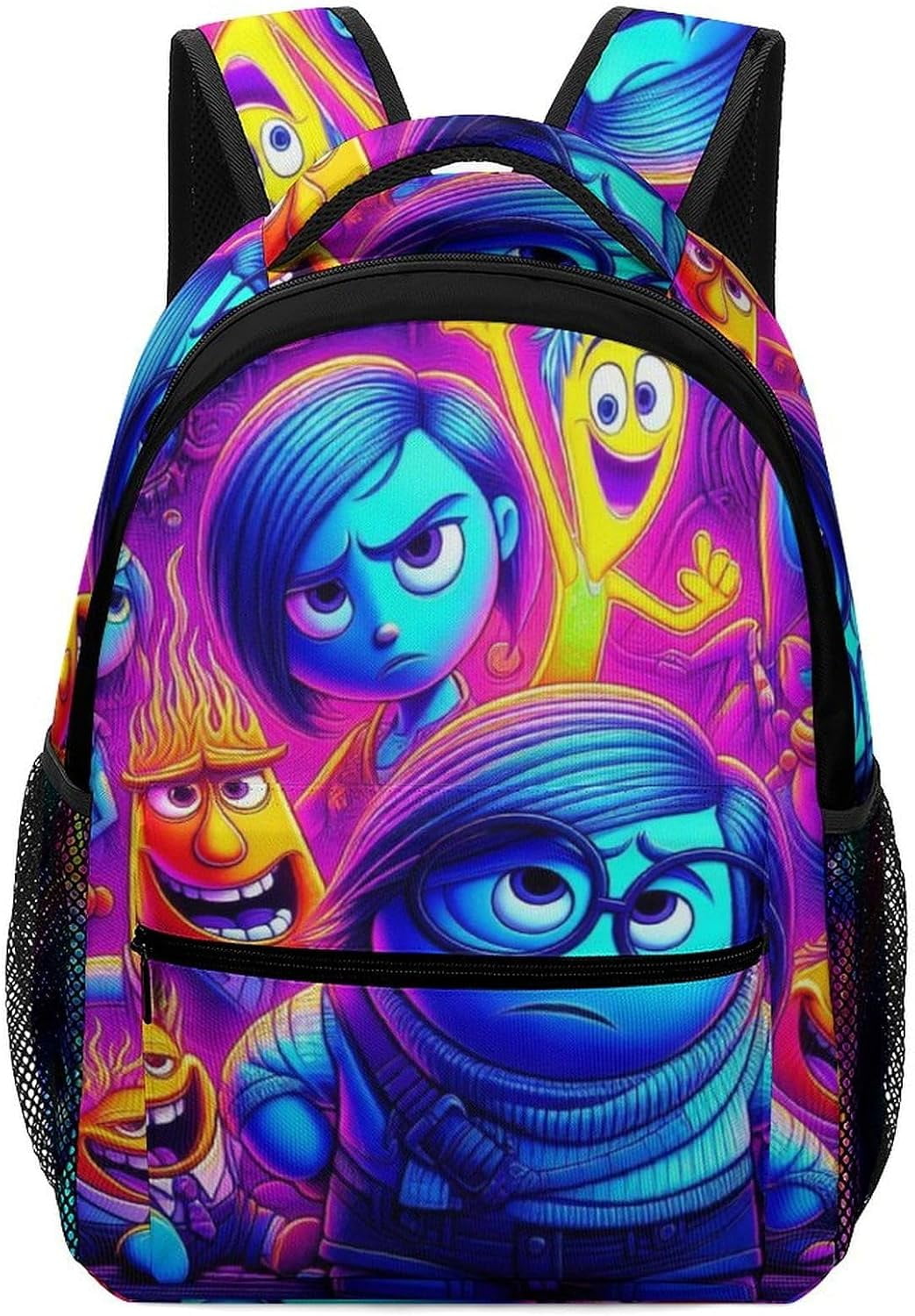 Inside Out 2 Unisex Backpack Book Bag Durable Sport Backpack Cute ...