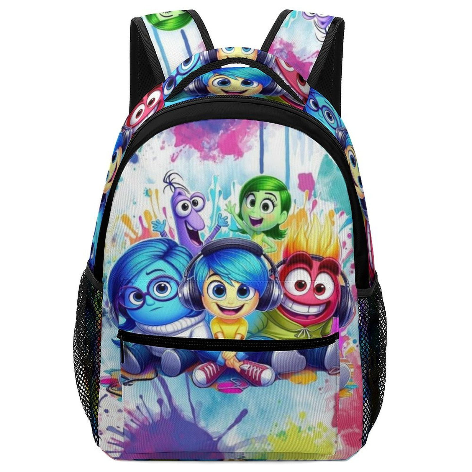 Inside Out 2 Unisex Backpack Book Bag Durable Sport Backpack Cute ...