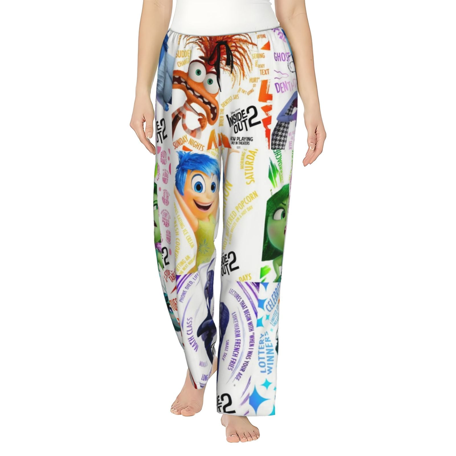 Inside Out 2 Women'S Pajama Pants，Soft Pajama Pants For Comfortable ...