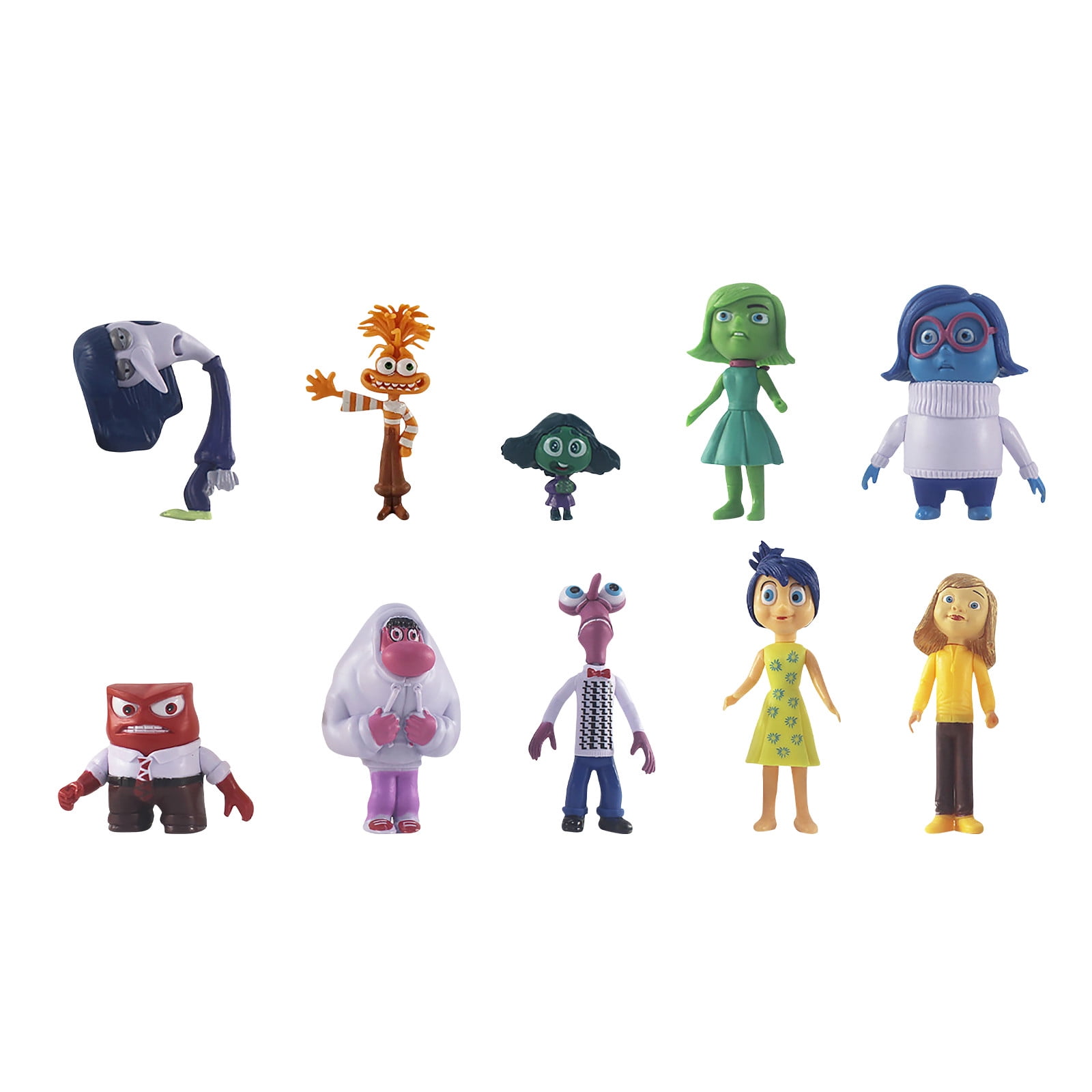 Inside Out 2 toy figures-Deluxe Set of Inside Out Character Toys ...