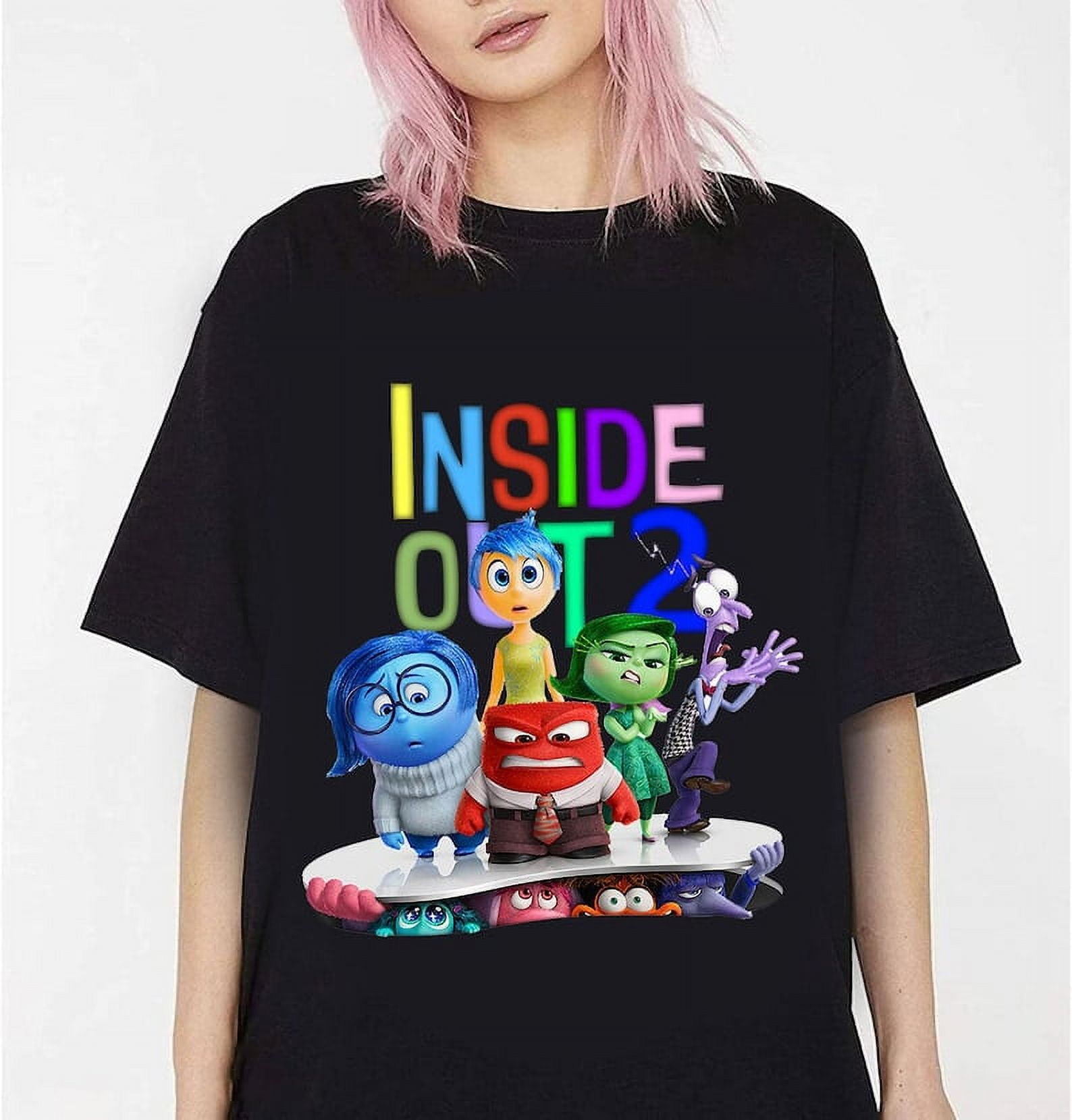 Inside Out 2024 Movie Shirt, Inside Out 2 Disney Pixar Shirt, Inside ...