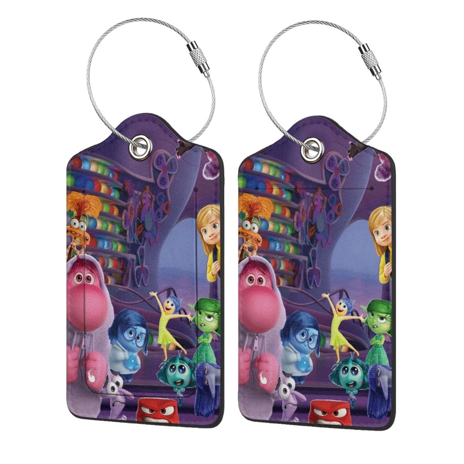 Inside Out 2698 Luggage Tags for Suitcases Travel ID Identification ...