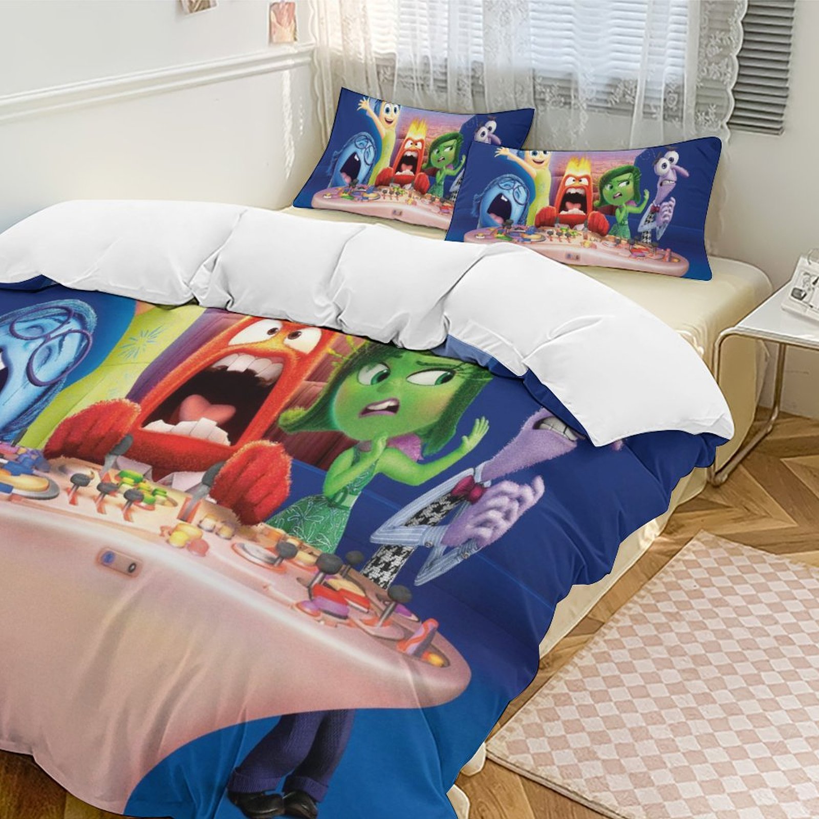 Inside O-u 3 Piece Comforter Bedding 1 Set Super Soft Quilt Cover with ...