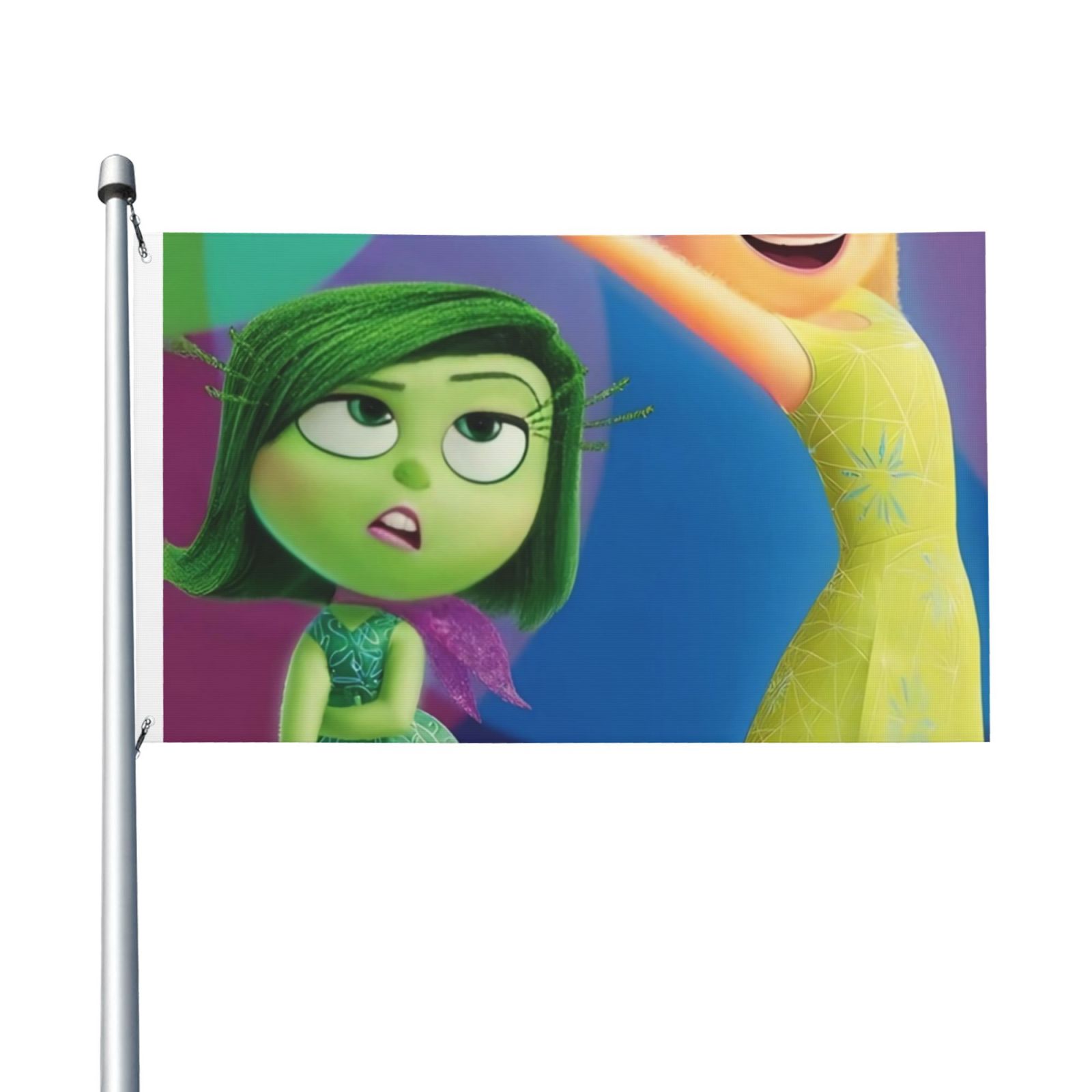 Inside Out 3x5ft Face Flag Fade Proof Holiday Fall Flag Outdoor Banner ...