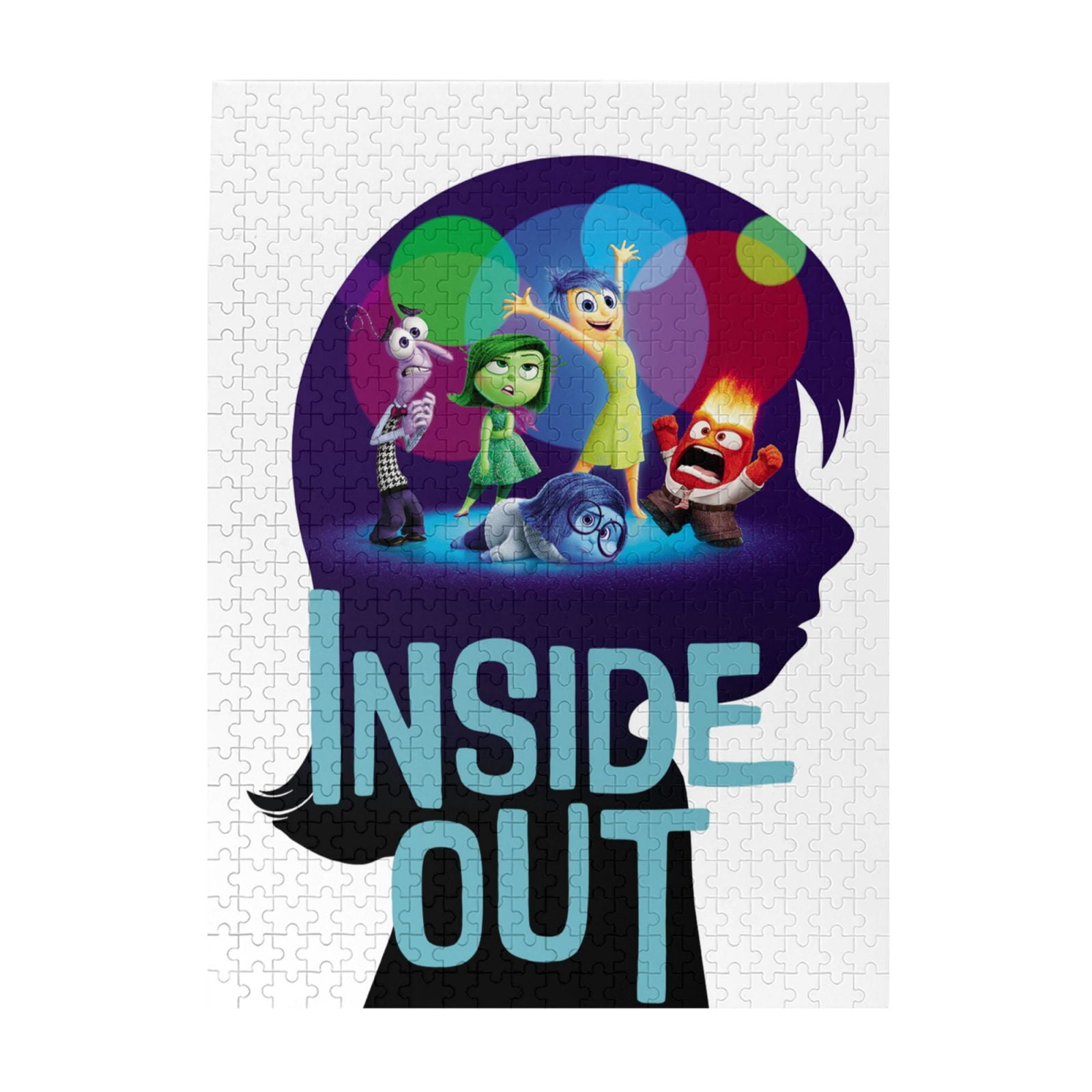 Inside Out 500 Pieces Wooden Jigsaw Puzzle Intellectual Game For Adults ...