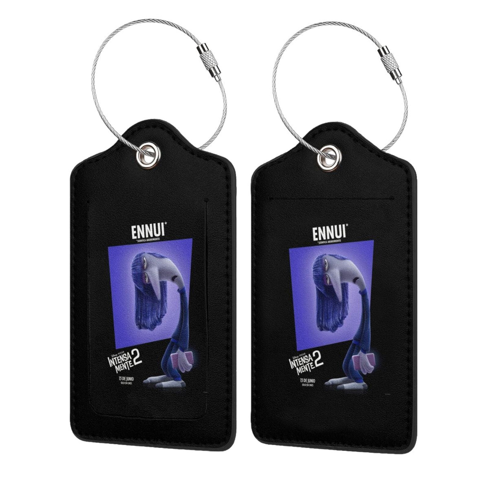 Inside Out 564 Luggage Tags for Suitcases Travel ID Identification ...