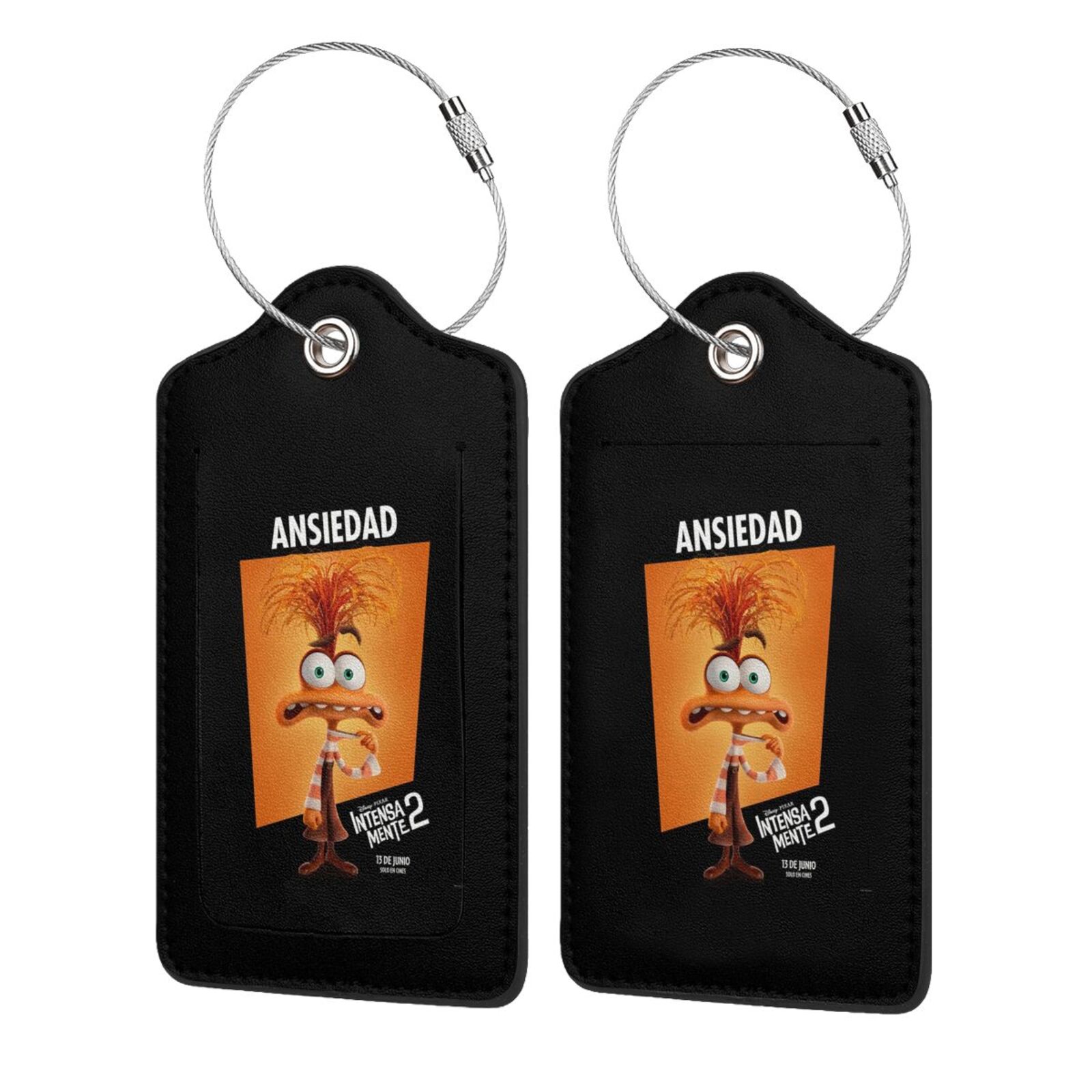 Inside Out 653 Luggage Tags for Suitcases Travel ID Identification ...
