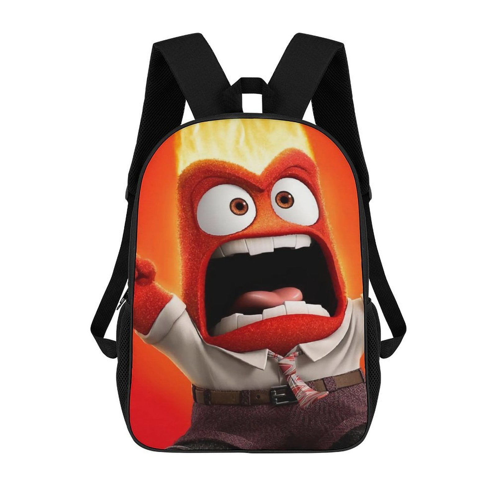 Inside Out Angry Backpack Travel Bag for Men & Women Lightweight ...