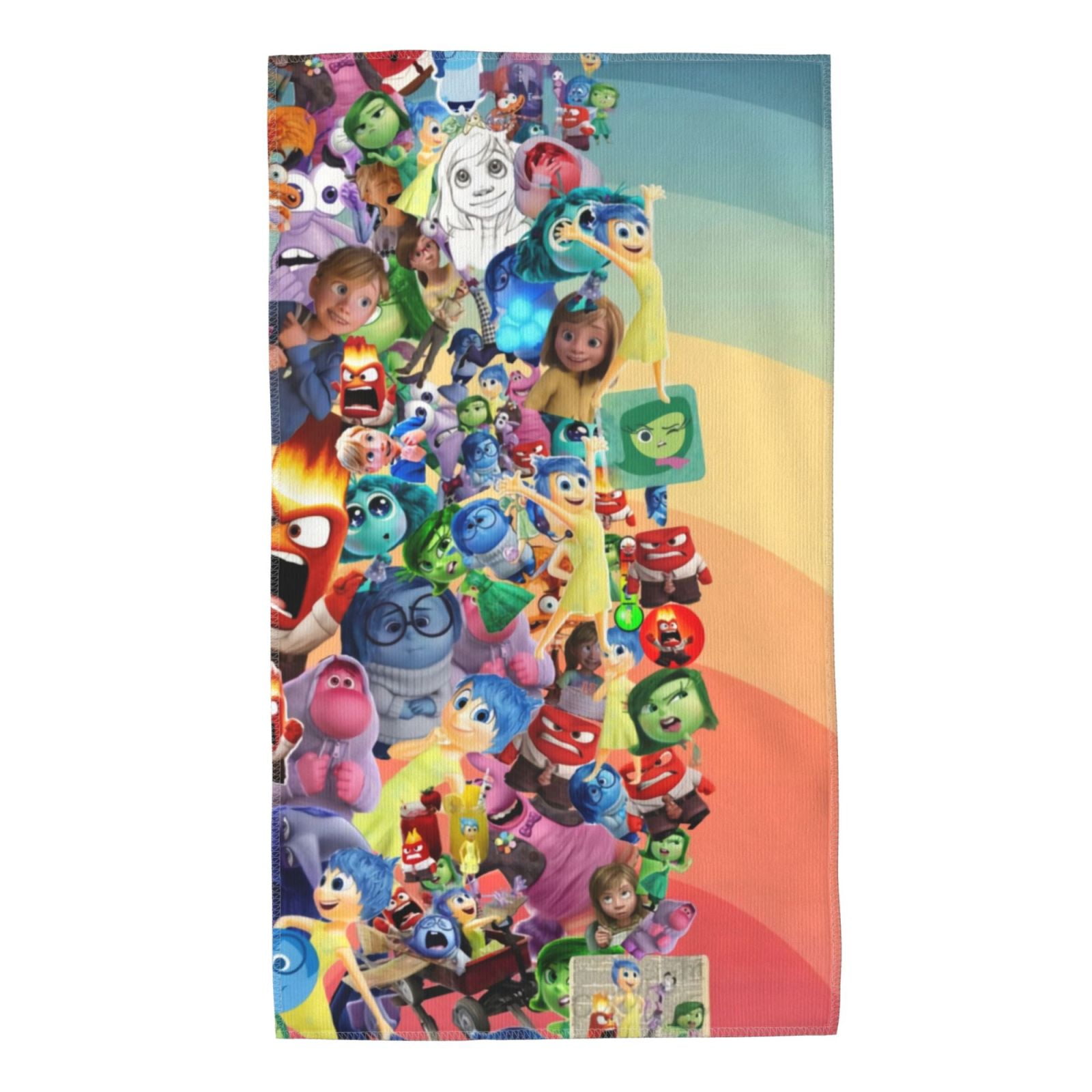 Inside Out Angry Sadness Joy Disgust Disgust Towels,Hand Towels ...