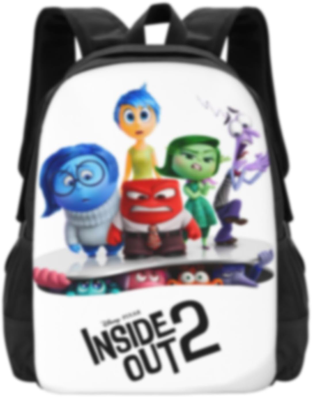 Inside Out Anime Backpack Inside Out Merch Backpack Canvas Cute 3d ...