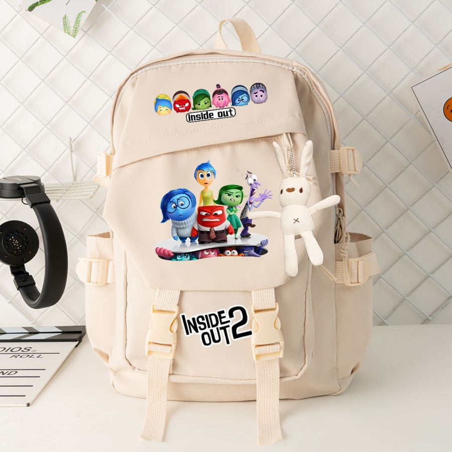 Inside-Out Anime Backpacks Cartoon Laptop Backpack Daypack 3D Printed ...