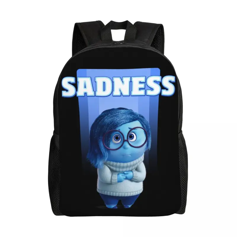 Inside Out Anxiety This Is Fine Backpack Women Men Fashion Bookbag for ...