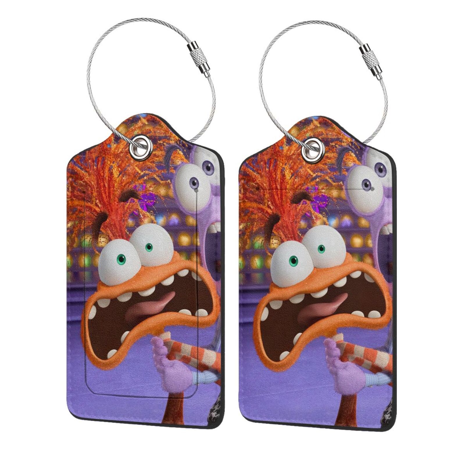 Inside Out Anxiety41 Luggage Tags for Suitcases Travel ID ...
