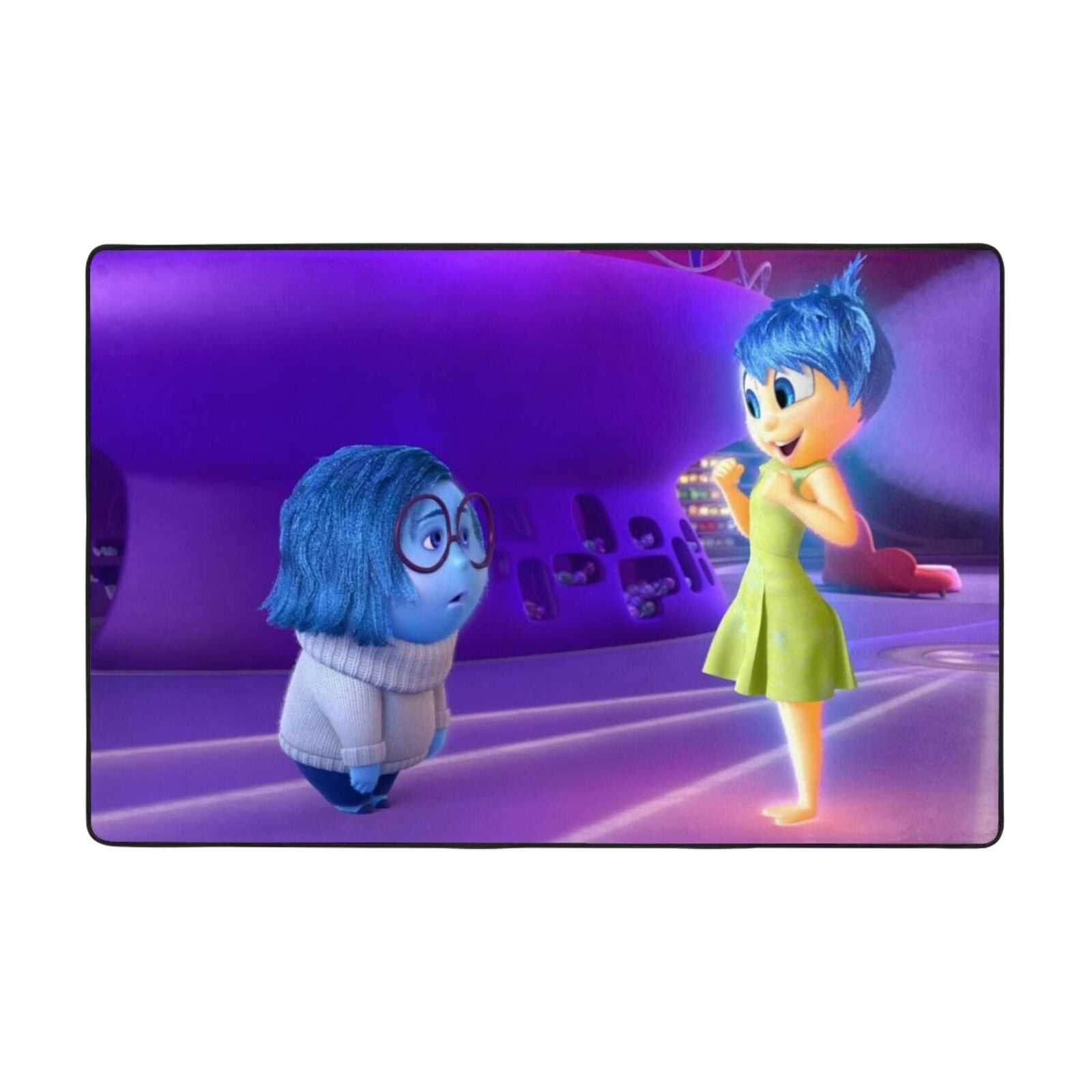 Inside Out Area Rug, Large Carpet, Washable Rug Mat, Flannel Non-slip ...