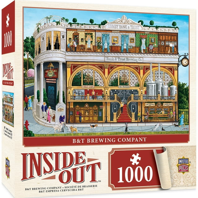 Inside Out B&T Brewing Company - 1000 Piece Jigsaw Puzzle by Art Poulin ...