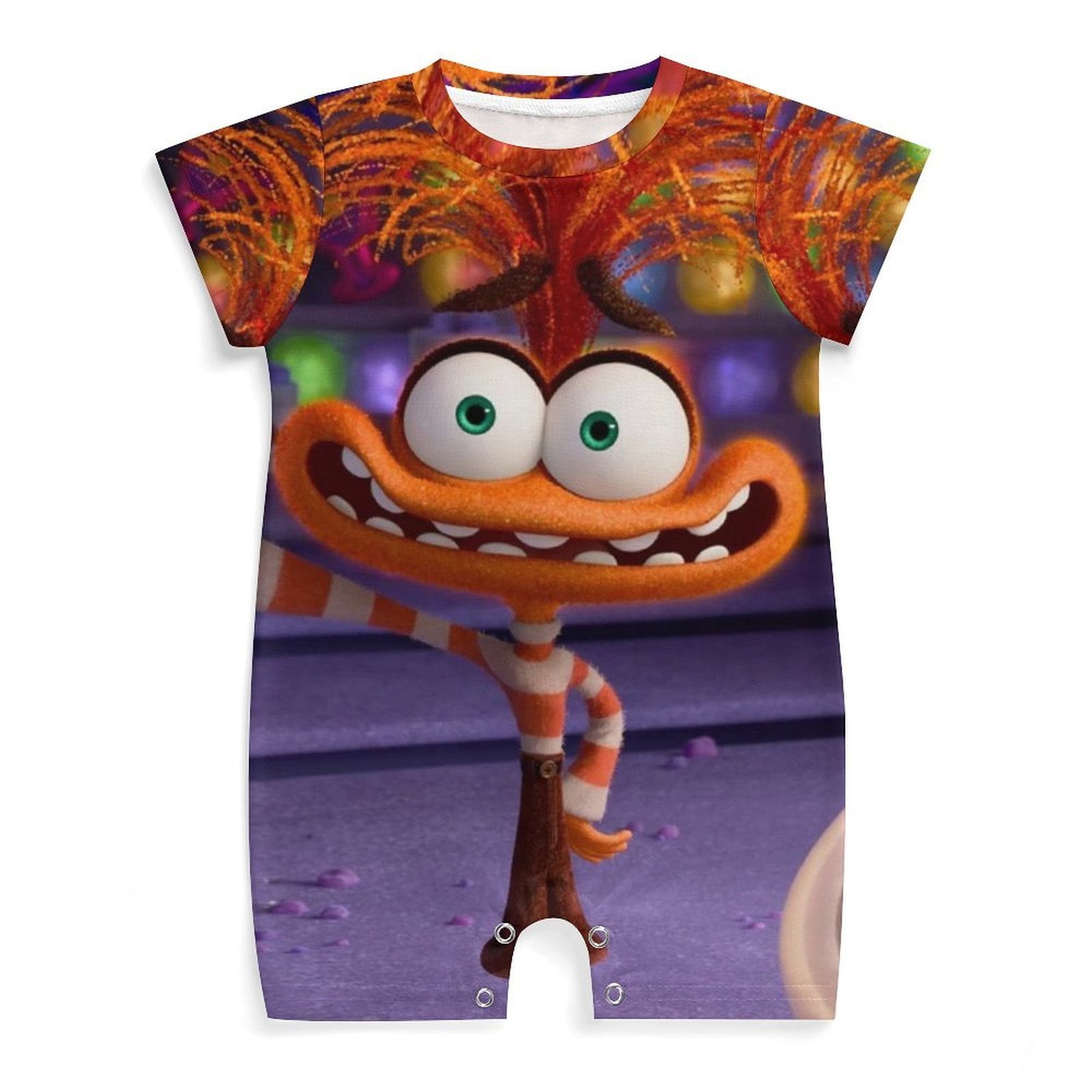Inside Out Baby One-Piece Rompers Summer Short Sleeve Outfit Clothing ...