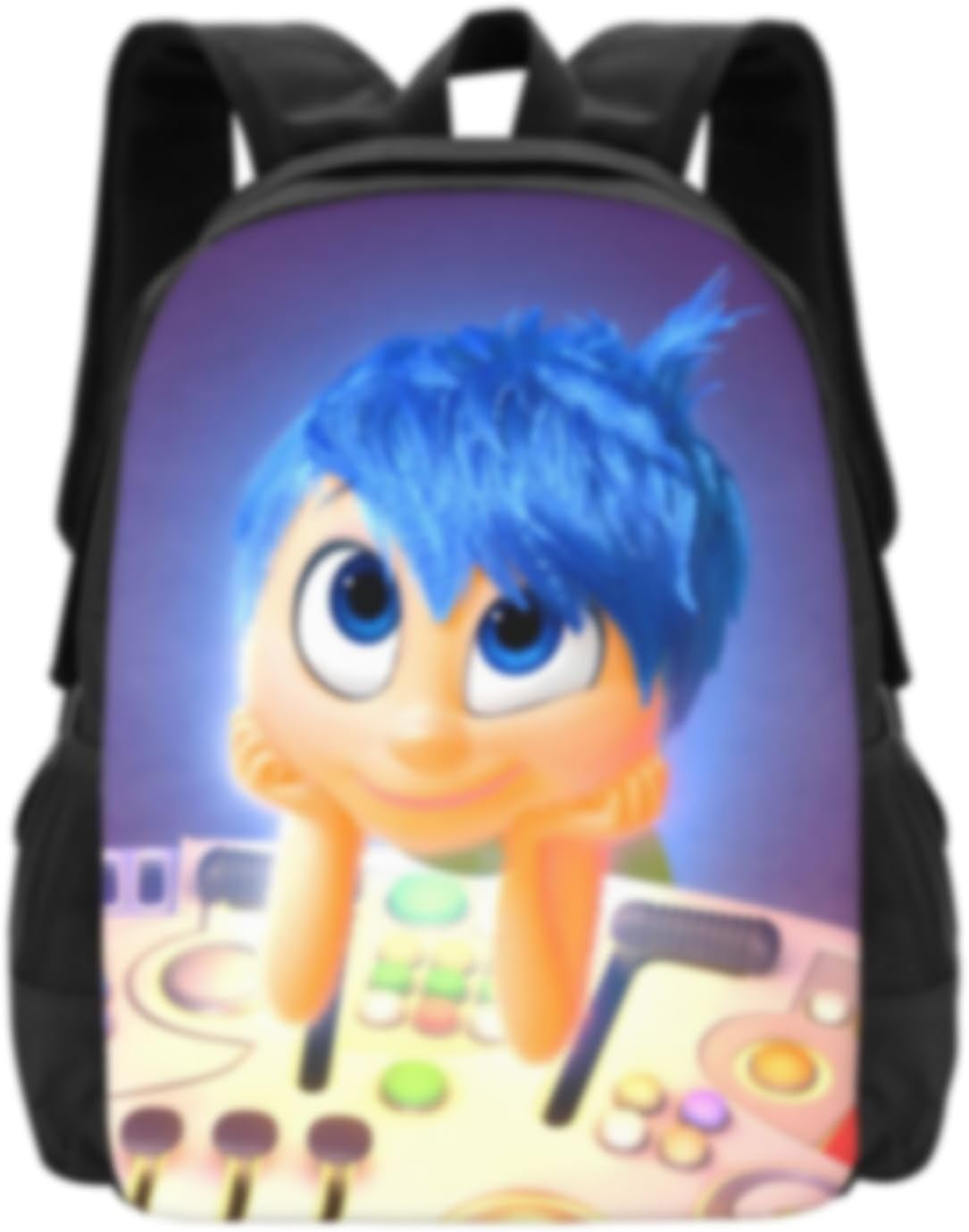 Inside Out Backpack Anime Print Backpack Cartoon Laptop Backpack Kawaii ...