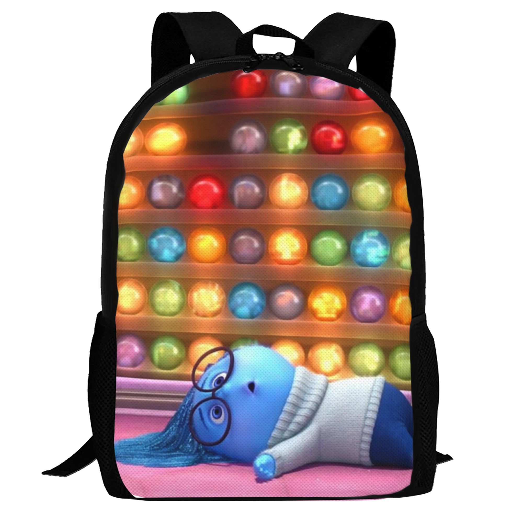Inside Out Backpack, Large Capacity School Book Bag, Lightweight ...