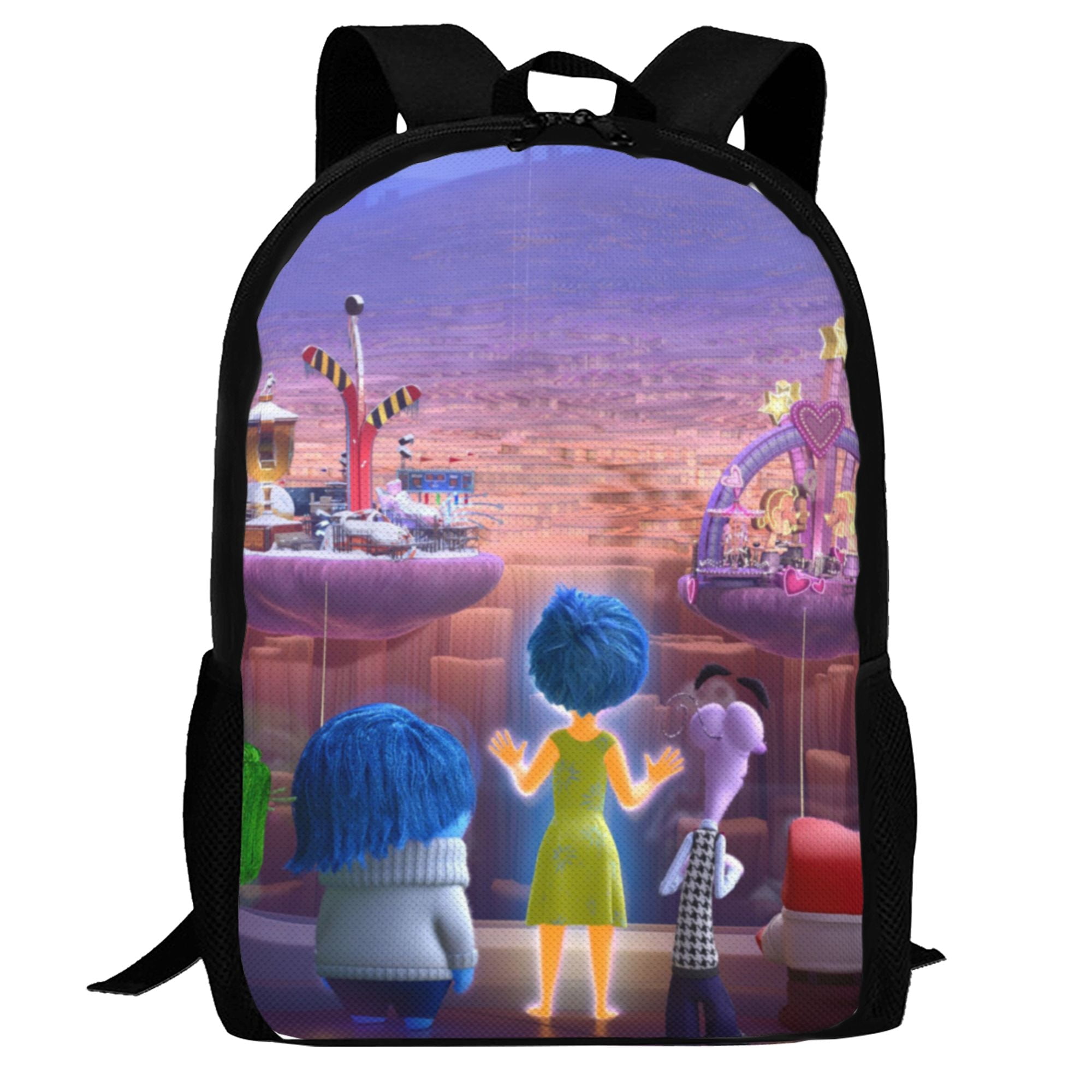 Inside Out Backpack, Large Capacity School Book Bag, Lightweight ...